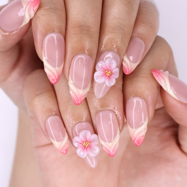 Seashell | Handmade Press On Nails by lilynailsart.co – LILY NAILS ART