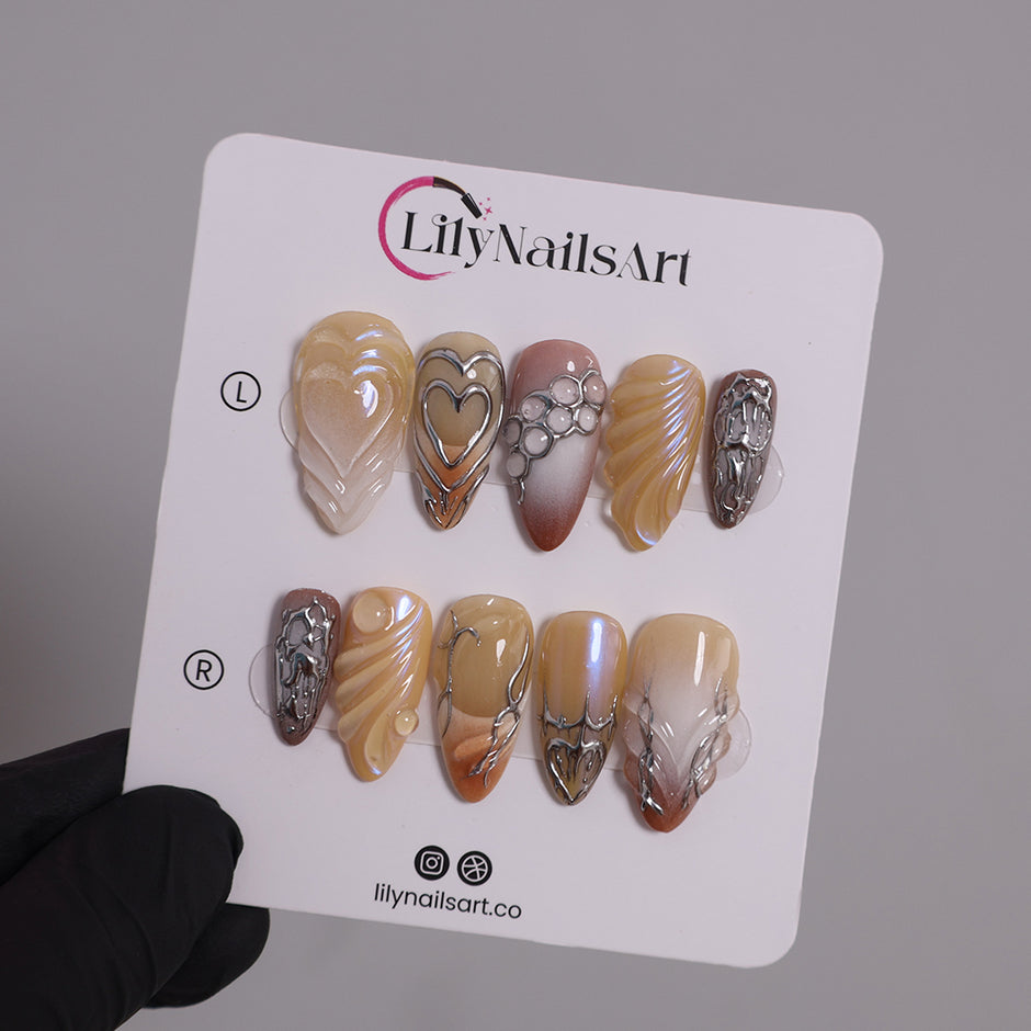 Premium Handmade Press On Nails – LILY NAILS ART