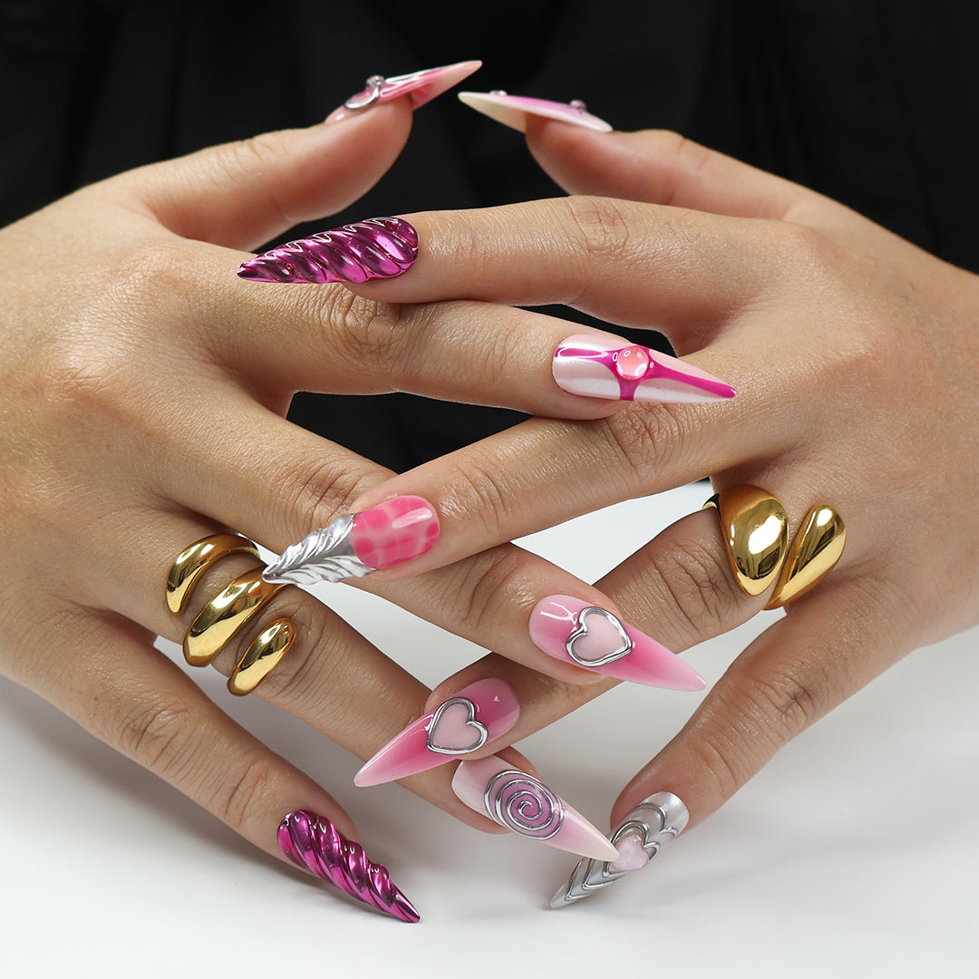 Premium Handmade Press On Nails – LILY NAILS ART