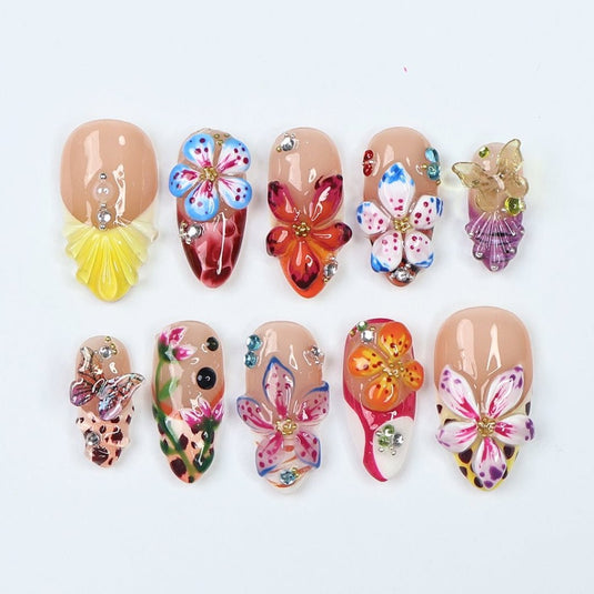 Custom Press On Nails | Handmade & Reusable Luxury Nails Online – LILY ...