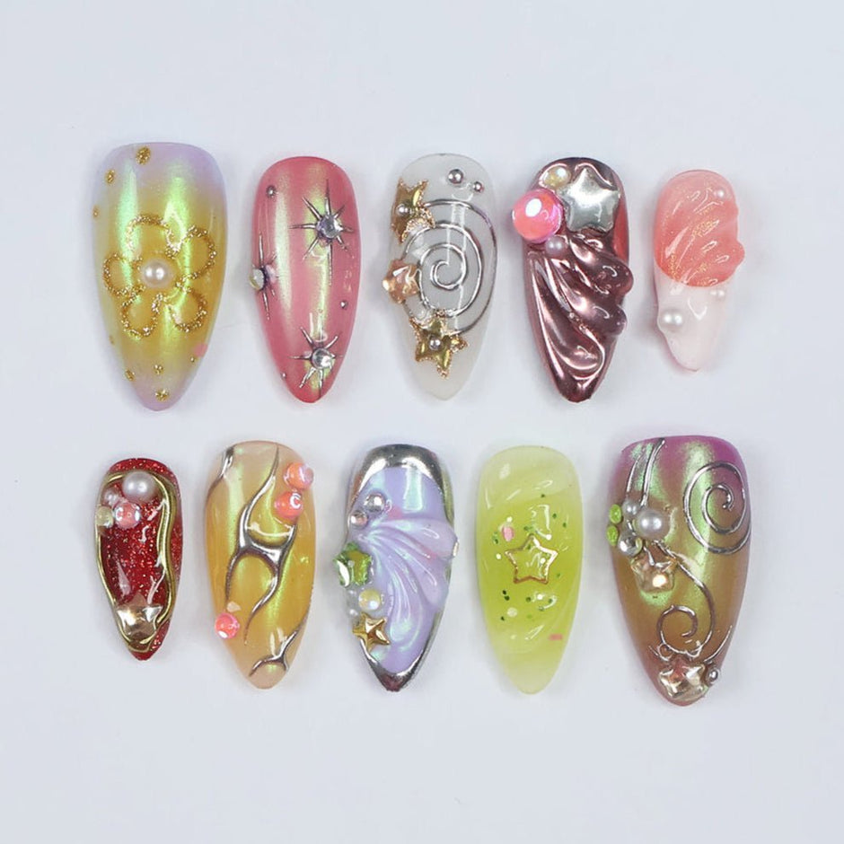 Custom Press On Nails | Handmade & Reusable Luxury Nails Online – LILY ...