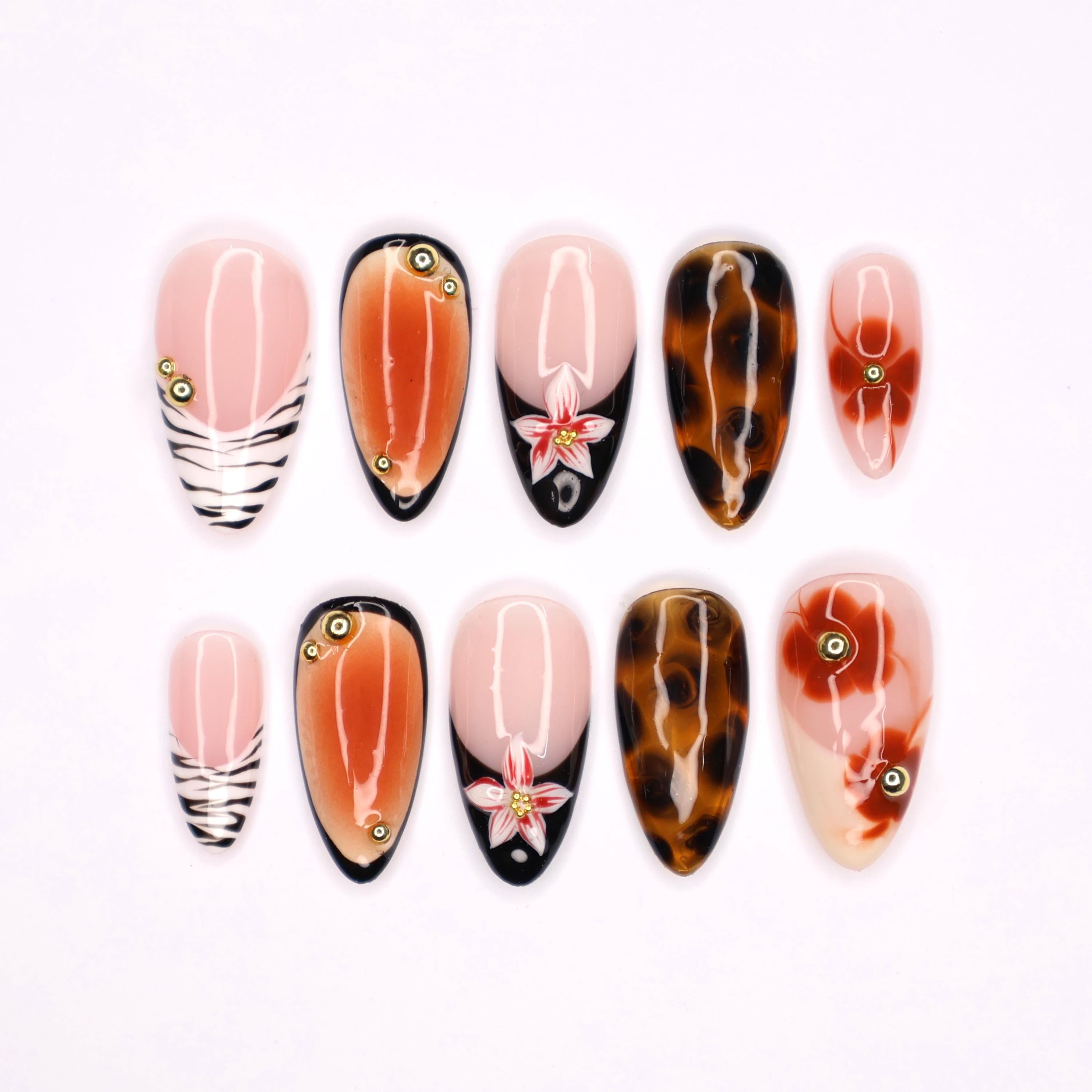 Premium Handmade Press On Nails – LILY NAILS ART