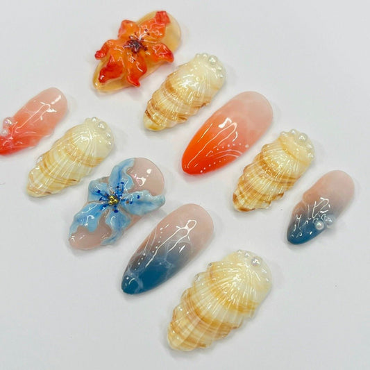 Enchanted Fairy Core & Creative Freestyle Nails | LilyNailsart.co ...